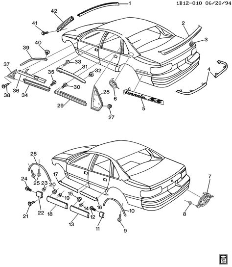 95 Tahoe Body Parts Diagram And Overview