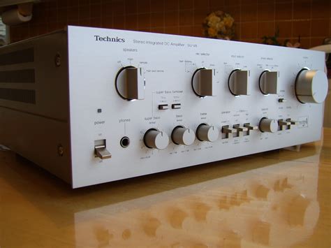 Technics Su V8 Amplifier Dieter Rams Integrated Amplifier Hi End