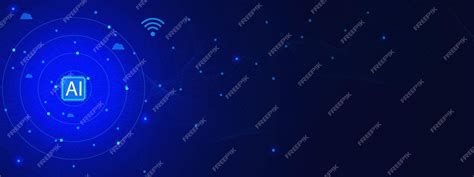 Premium Vector Ai Machine Learning Concept Big Data Visualization Abstract Geometric With