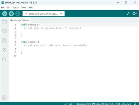 arduino quick start guide soldered documentation