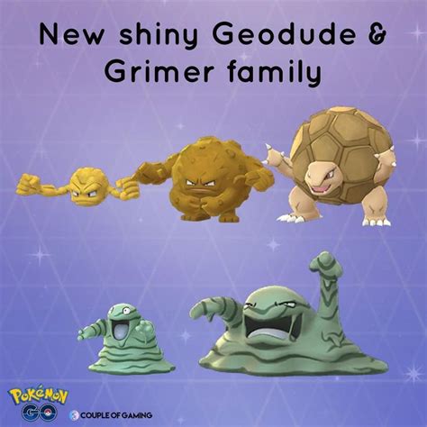 Couple Of Gaming Go Graphics On Instagram Shiny Geodude And Shiny