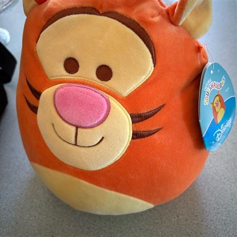Disney Toys Disney Tigger Plush Orange And Pink Poshmark