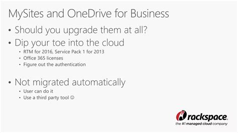 Dive Into Microsoft Sharepoint Server 2016 Upgrade Migration And Beyond Ppt
