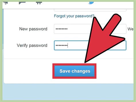 Как изменить пароль к Twitter 10 шагов