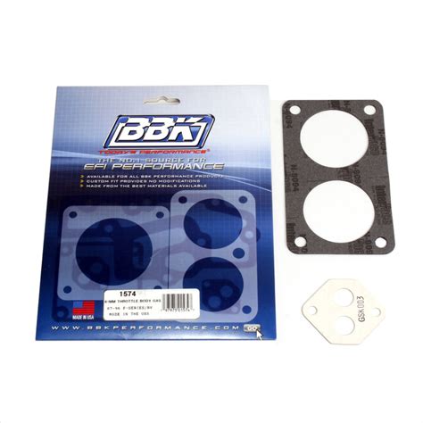 Bbk 87 03 Ford F Series Truck Twin 61mm Throttle Body Gasket Kit