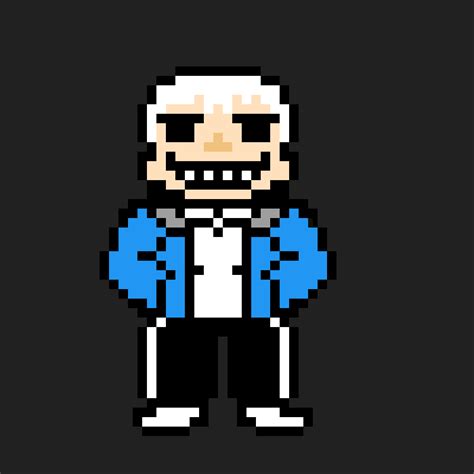 Pixilart Overtale Sans By 9itchy B0i