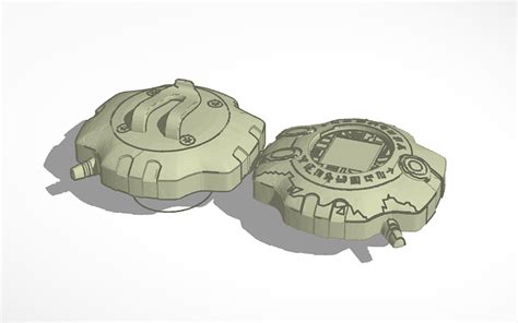 3d Design Digivice Model Tinkercad