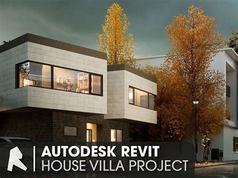 House Villa 3 Storey Revit Project 3d Model Animated Cgtrader