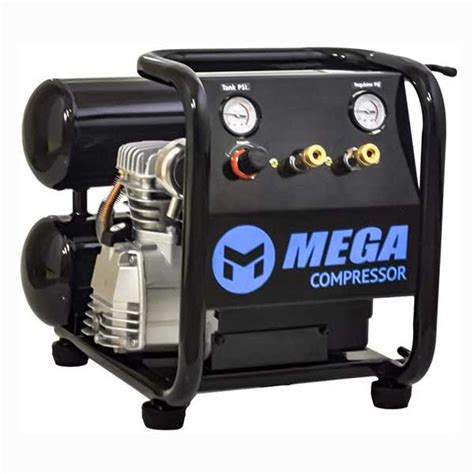 Mega Compressor Mp 2504t Electric Air Compressor 40 Gallon Twin Stack
