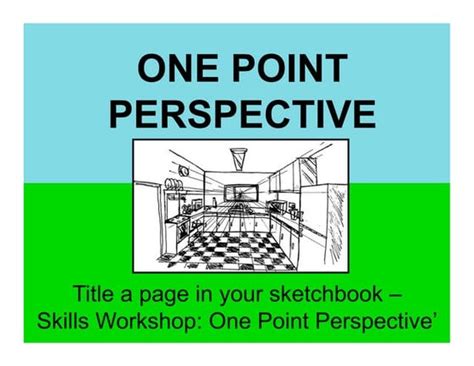 2 Point Perspective Ppt