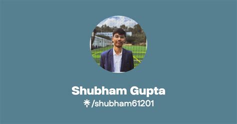 Shubham Gupta Linktree