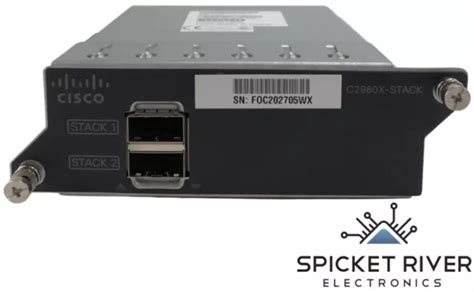 Cisco Catalyst C2960x Stack V02 Flexstack Switch Module Eur 40 62 Picclick Fr