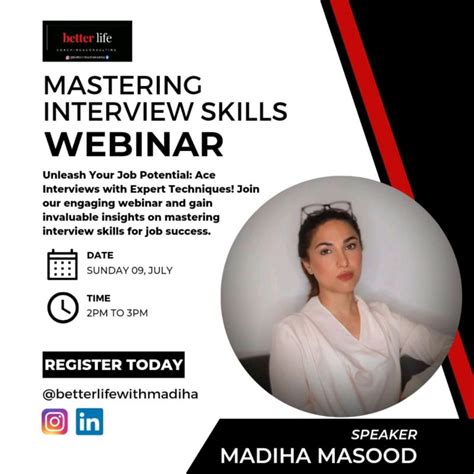 Madiha Masood On Linkedin Interviewtechiniques Betterlifeconsultancy Interviewpreparation