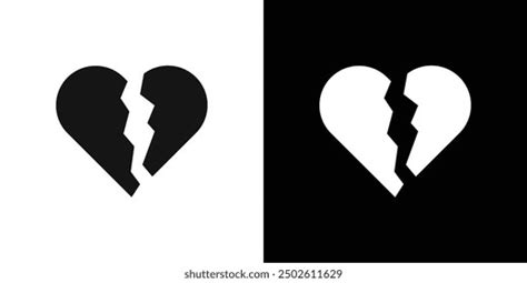 Divorce Icon Logo Set Vector Stock Vector Royalty Free 2502611629