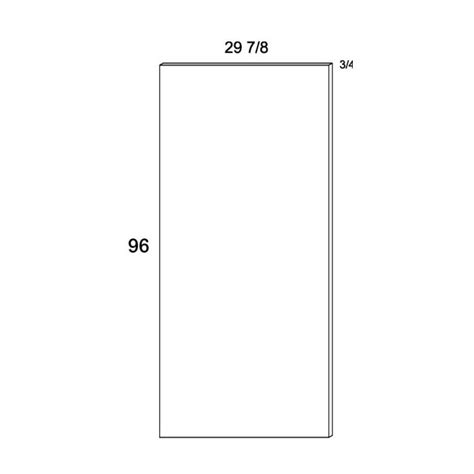 Twp Tep3096 Panel Tall Panels 30 Inch