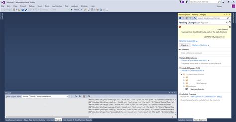 C Problems With Committing UWP Stack Overflow