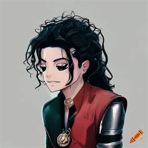 Anime Protagonist Inspired By Michael Jackson On Craiyon