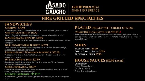Asado Gaucho — The Windmill Food Hall
