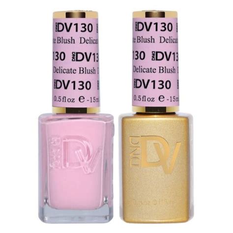 130 Delicate Blush Diva Gel And Polish Duo By Dnd