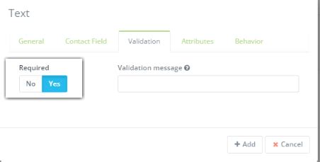 How Do I Make Fields In My Form Required Adaptix