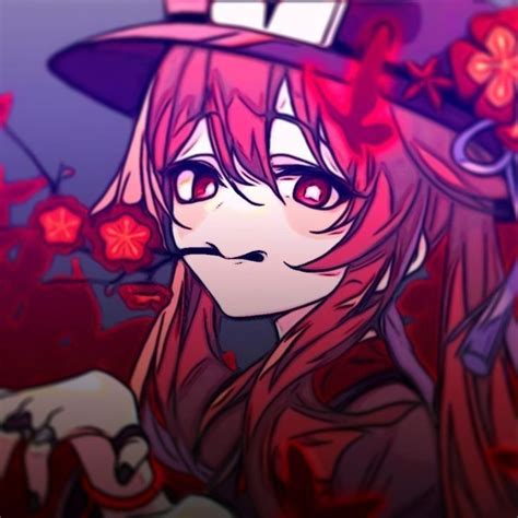 Hu Tao Icon Genshin Impact Tao Profile Picture Iconic Characters