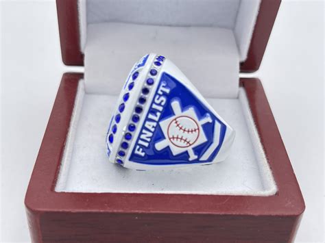 Ball League Finalist Ring White Body Prismatic Stone Item 62 13