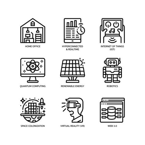 190 Quantum Computing Icon Stock Illustrations Royalty Free Vector