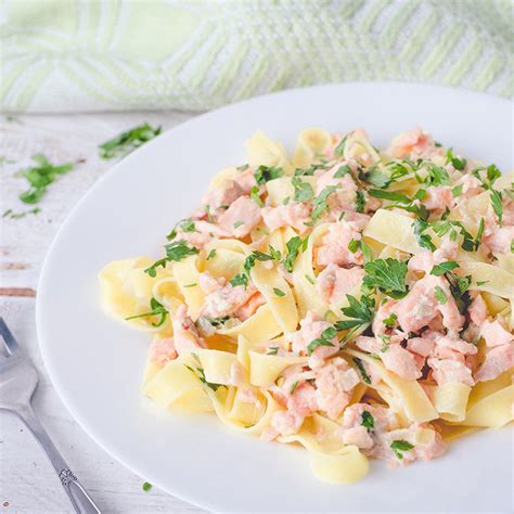 Recette Pâtes Au Saumon
