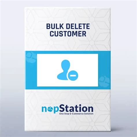 NopStation 1 ECommerce Solution Provider Bulk Delete Customer Plugin By NopStation For