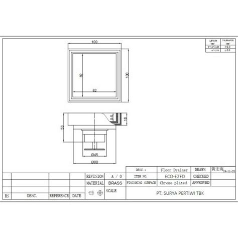 Promo Baru Toto Floor Drainer Eco E2fd Diskon 12 Di Seller Blark Fly