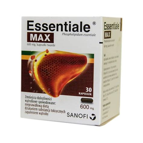 Essentiale Max Capsules 600mg Liver Health Support Protection