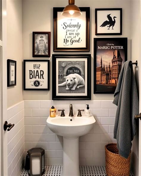 25 Harry Potter Bathroom Ideas For A Magical Home Decor