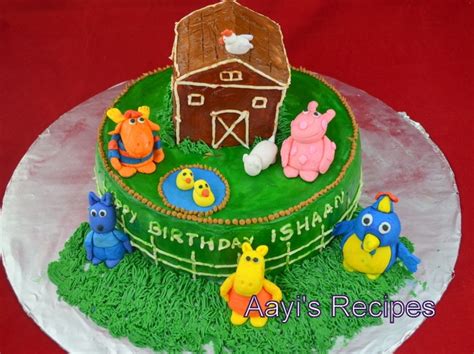 Backyardigans Go To Old Macdonald Farm Cake Aayis Recipes