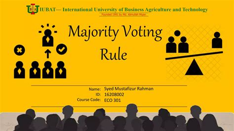 majority voting rule ppt