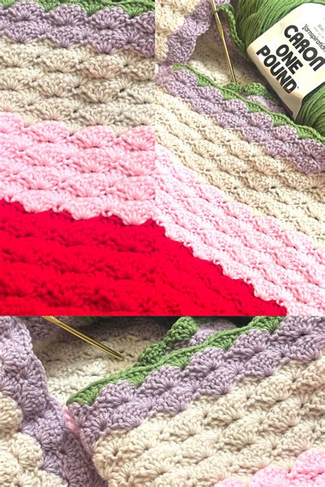 Classic Shell Afghan Crochet Pattern Sew Nikki