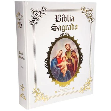 Bíblia Sagrada Católica Grande Edição Luxuosa Capa Almofadada Com Letra