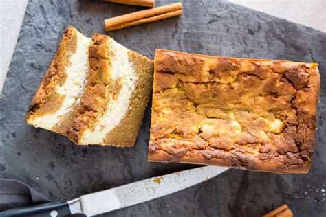 Keto Pumpkin Bread With Cheesecake Ribbon Ketoconnect
