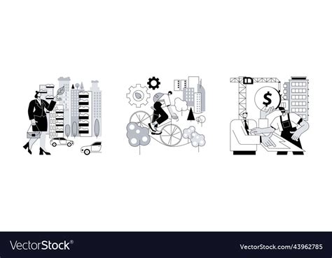 Architecture Innovation Abstract Concept Vector Image
