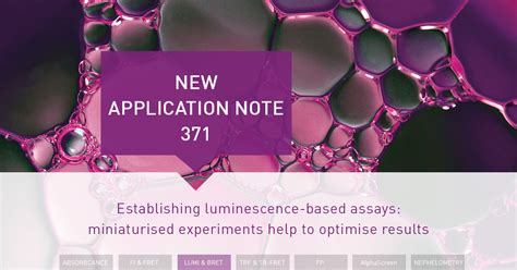 Clariostar Luminescence Based Assays Bmg Labtech