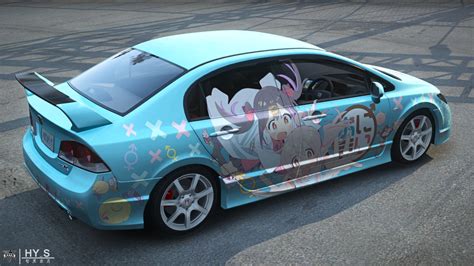 Itasha 痛车 Honda Civic Type R お兄ちゃんはおしまい！ Gta5