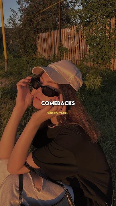 Sibling Comebacks… Edit Trending Viral Fyp Comeback Siblings Youtube