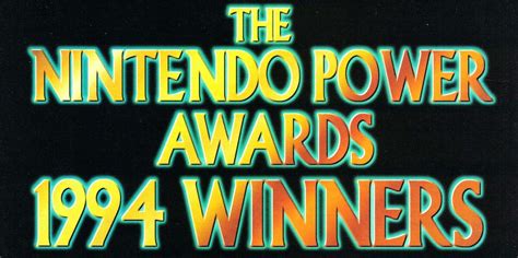 1994 Nintendo Power Awards Nintendo Fandom