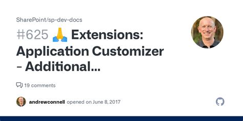 🙏 Extensions Application Customizer Additional Placeholders Requested · Issue 625