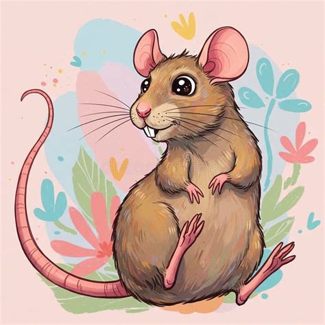 Pink Blue Rat Stock Illustrations 727 Pink Blue Rat Stock