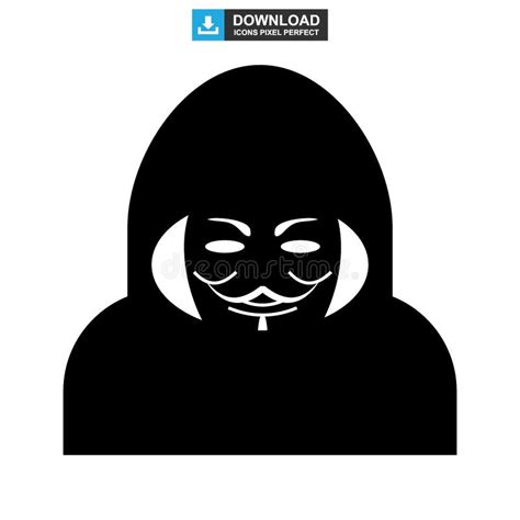 Anonymous Icon Or Logo Isolated Sign Symbol Vector Illustration Stock