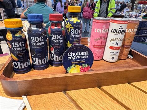 Chobani Features Protein Rich Yogurt And Drinks At Expo West