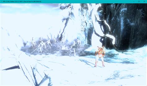 God Of War Iii Lighting Becomes Extremely Oversaturated At Beginning Of