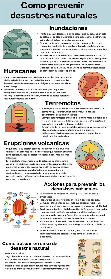 Guía Para La Prevención Y Actuación Ante Desastres Naturales Studocu
