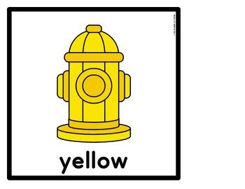 Large Memory Match Floor Game Color Matching Fire Hydrant Firefighters