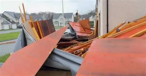 Dalkeith Resident Horrified As Storm Eowyn Tears Roof Off Home